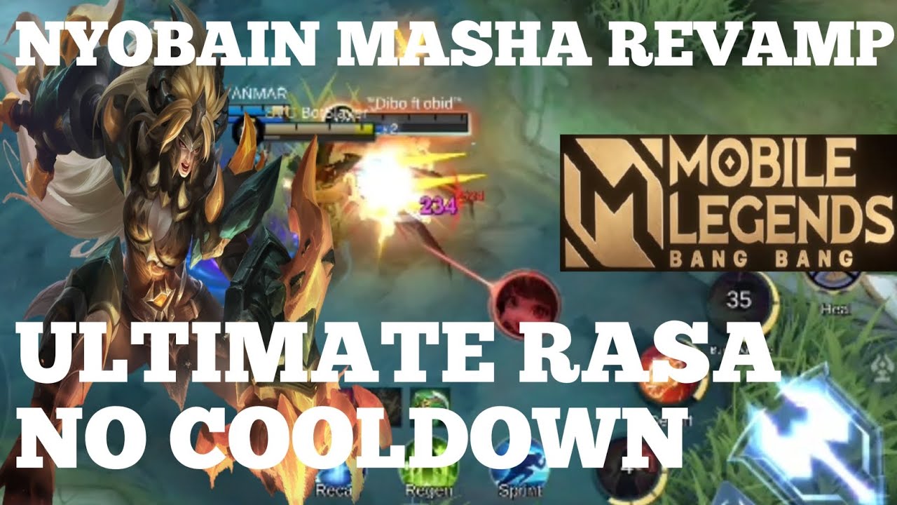 MASHA REVAMP | PASIF BARU NYA OP GUYS | PATCHNOTE 1.8.60| MOBILE ...