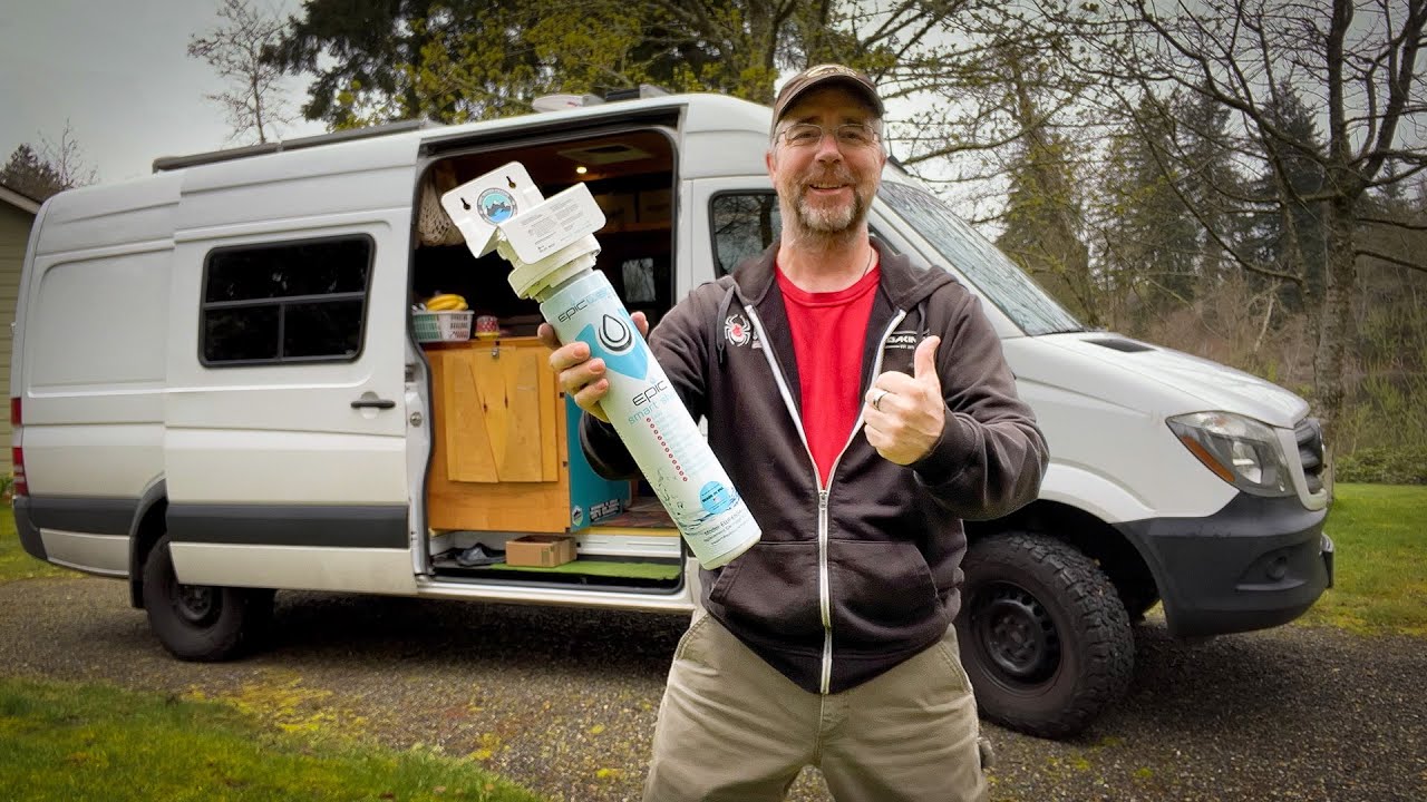 WATER FILTER INSTALLATION in a CAMPER VAN: Upgrade your Van Life with ...