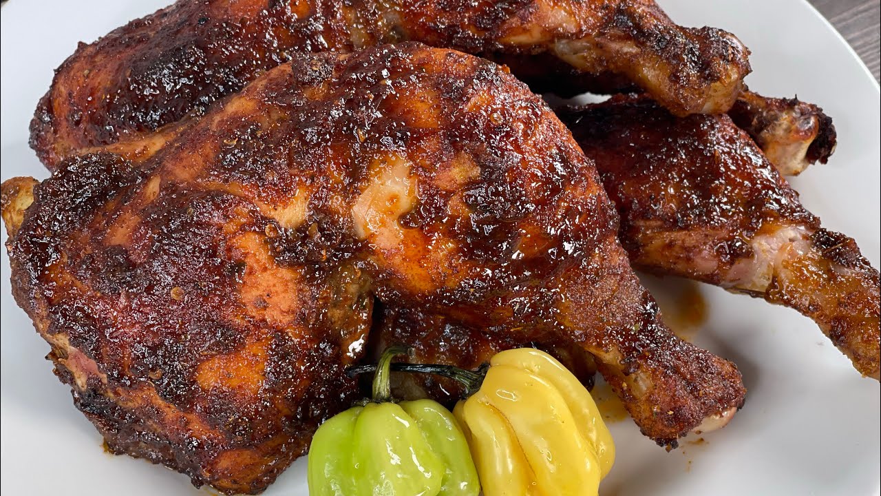 EASY HOT HONEY ROASTED CHICKEN RECIPE || THATNURSECANCOOK - YouTube
