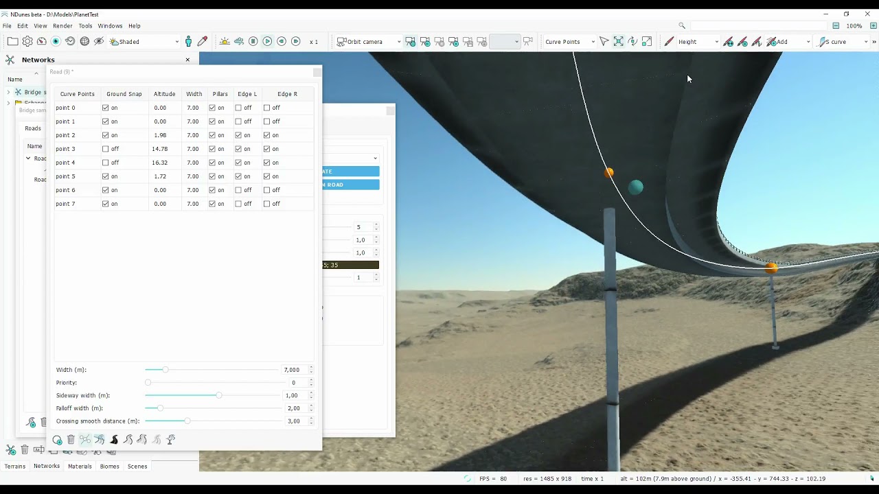Using roads networks - part 5 - setup bridges and calculate network ...