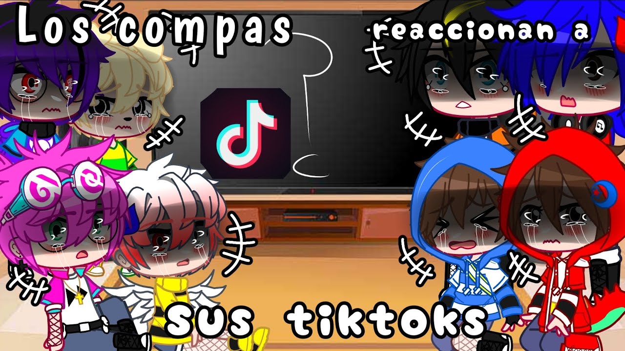 ° Los compas reaccionan a sus tiktoks ° (💕Sale mal xD😿) ×💛Diverty Alba ...