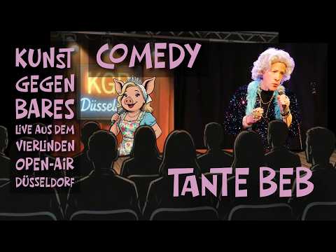 Tante Bep | Stand-Up live | Kunst gegen Bares 05.08.