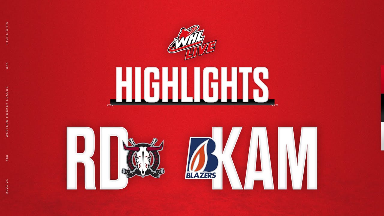 Red Deer Rebels at Kamloops Blazers 11/3 | WHL Highlights 2023-24 - YouTube