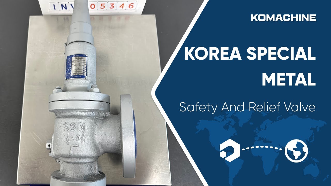 Korea Special Metal Safety And Relief Valve Ksf 10r 1 1 2×21×2 1 2