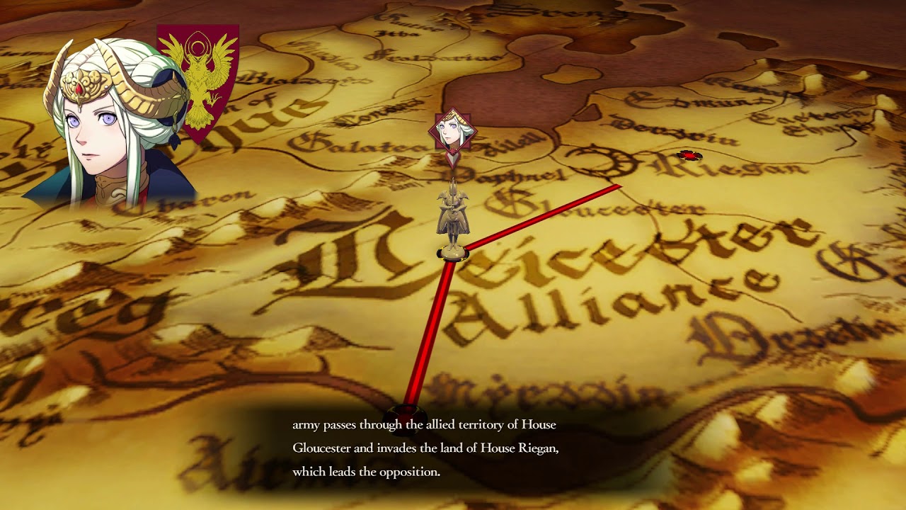 Fire Emblem Three Houses - Chapter 14 Capturing Derdriu: Map and ...