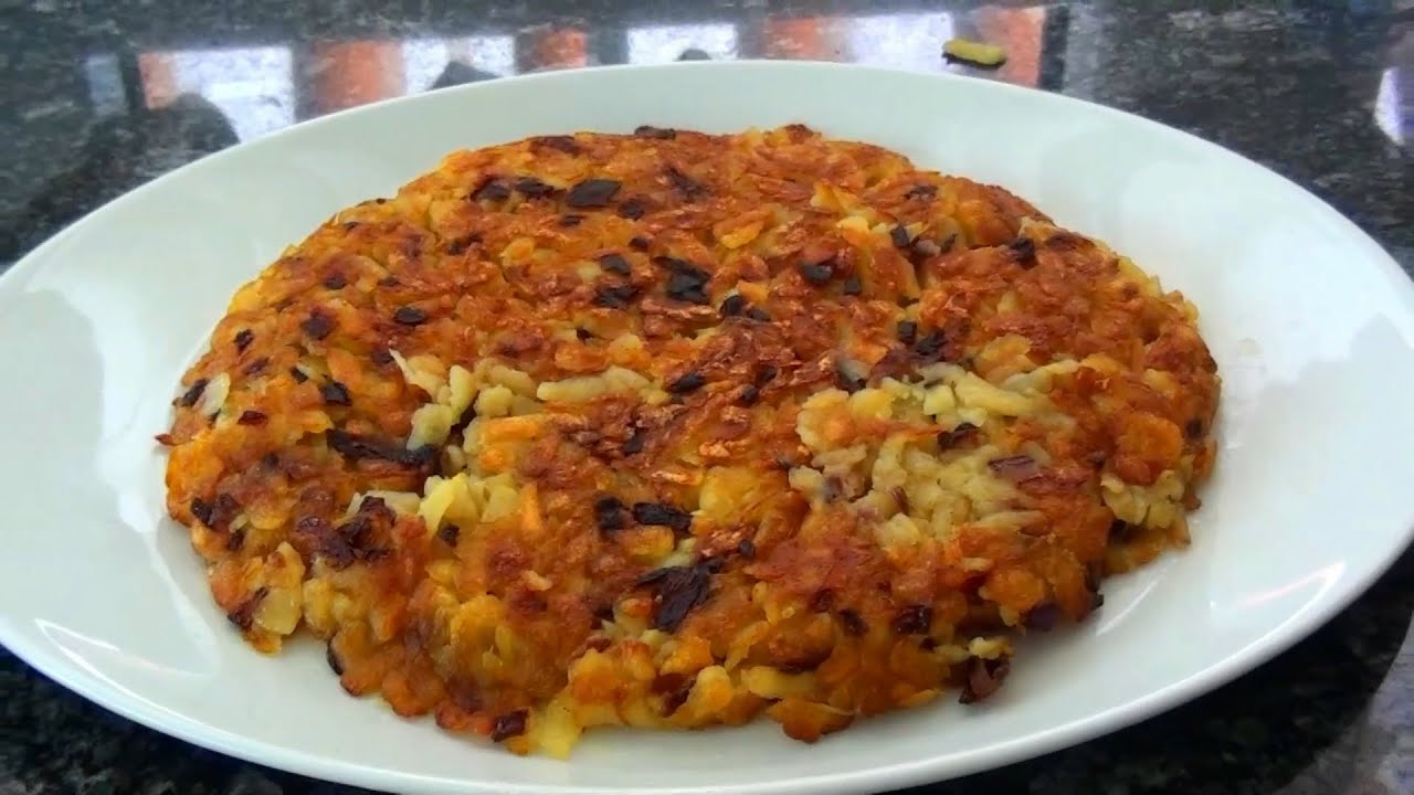 Crispy Potato Rosti recipe - How to make Crispy Rosti - YouTube