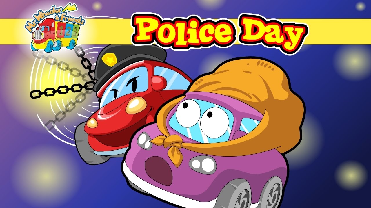 "Police Day" @ "Mr.Wheeler&Friends" CARtoons for kids - YouTube