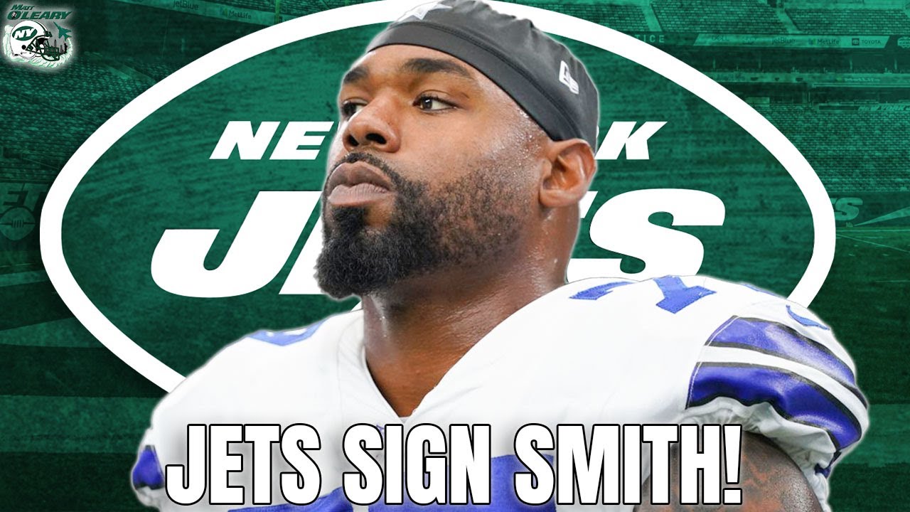 NEW YORK JETS SIGN TYRON SMITH - YouTube