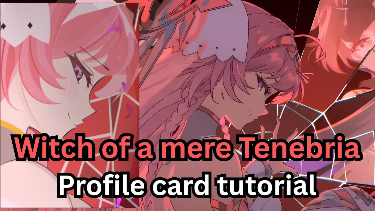 Epic Seven profile card tutorial | Witch of the mere Tenebria - YouTube