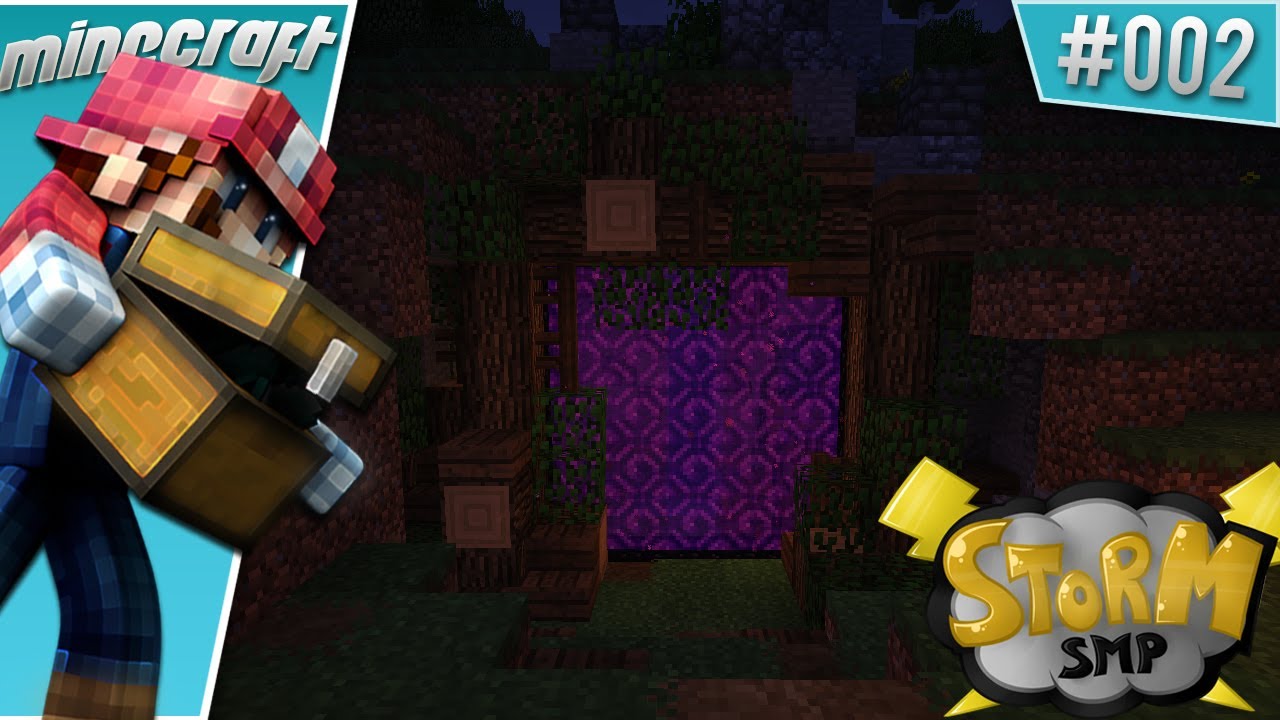 Minecraft Storm SMP Season 3 #2: Nature Portal! (Multiplayer Survival 1 ...