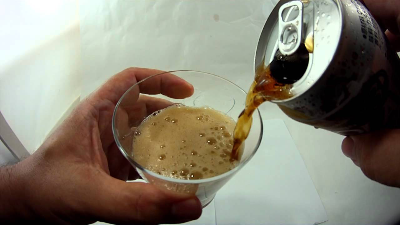 kirin cola shock drink alcohol from Japan taste test [wow-pow] - YouTube
