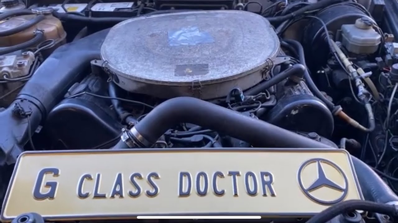 First test drive swap V8 M117 500Ge G500 5.0 L project G class Part3 ...