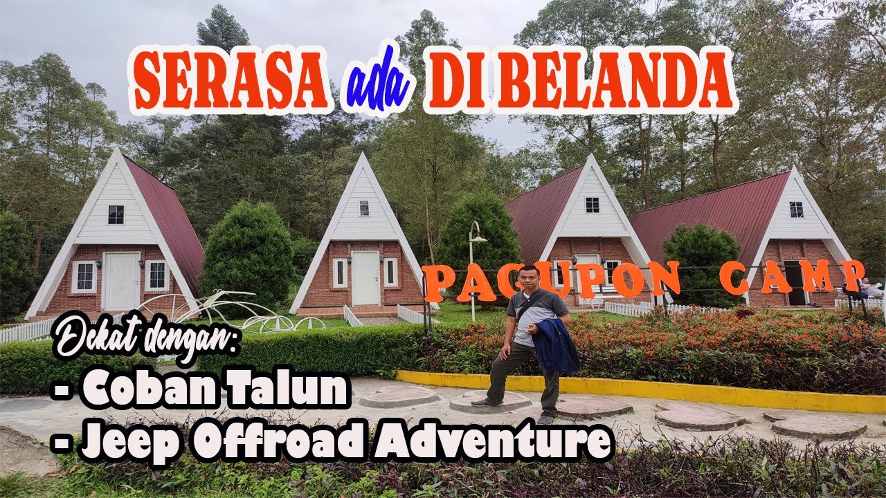 Tur dan Review Penginapan Bergaya Belanda di Coban Talun | Pagupon Camp ...