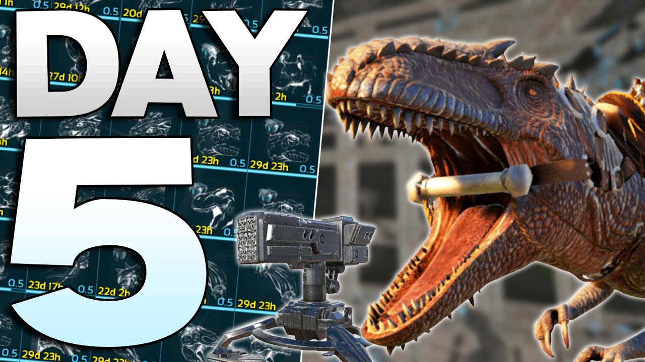 Raiding a Huge Extinction Tree for INSANE Loot! - ARK - YouTube