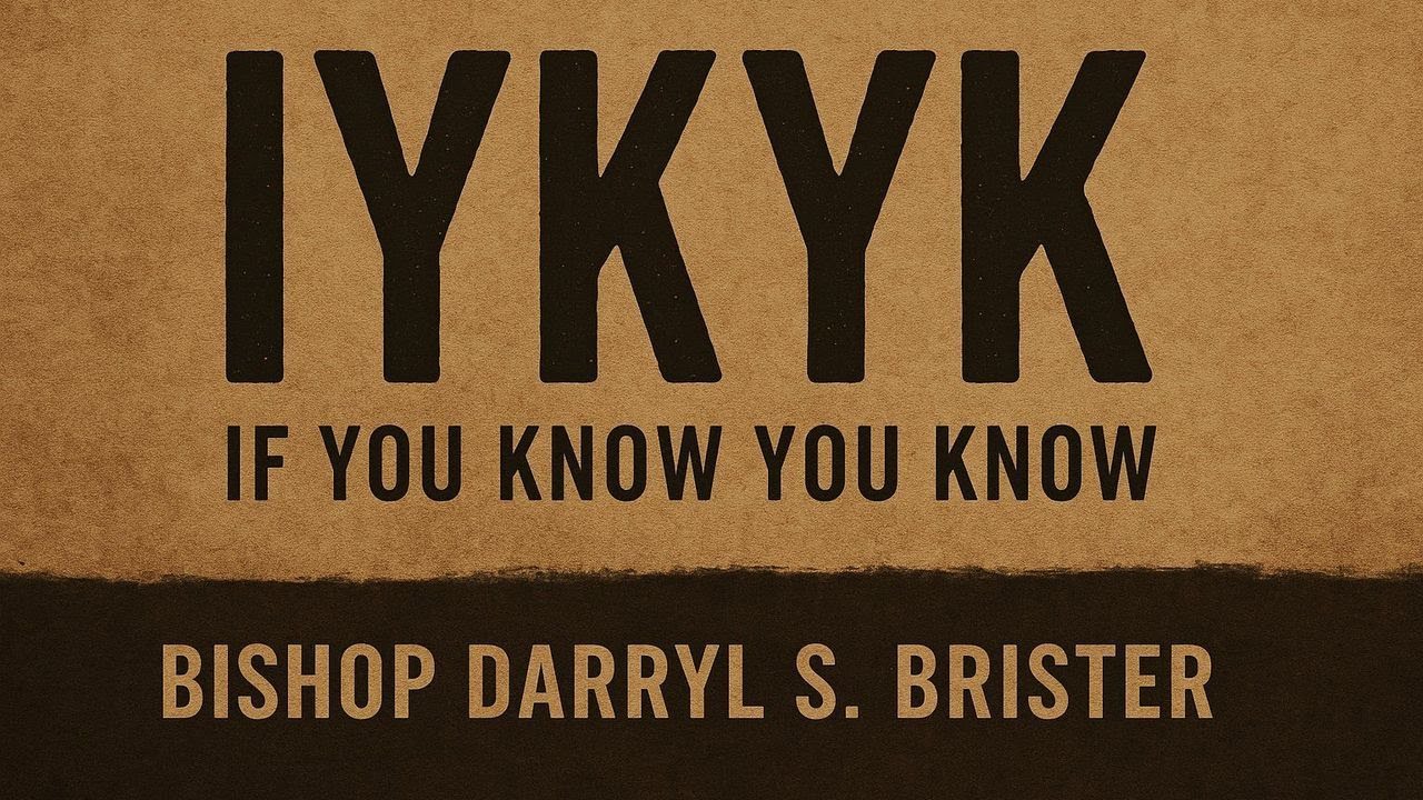IYKYK (If You Know You Know) - YouTube