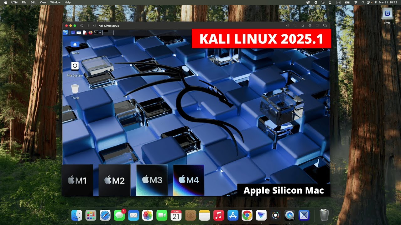 How to Install Kali Linux 2025.1a on Apple Silicon Mac - YouTube