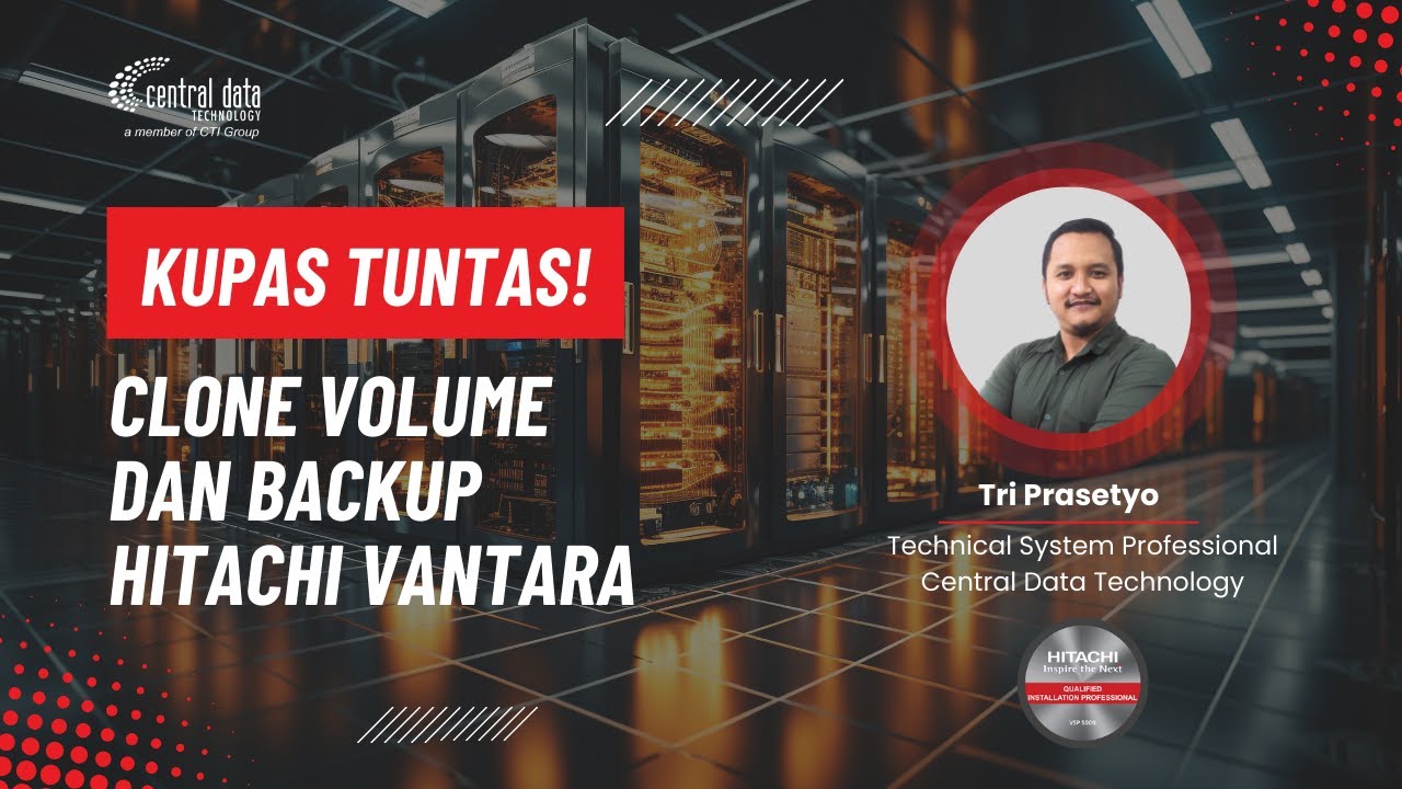 Tutorial Hitachi Vantara | Clone Volume & IntelliSnap Backup di Hitachi ...