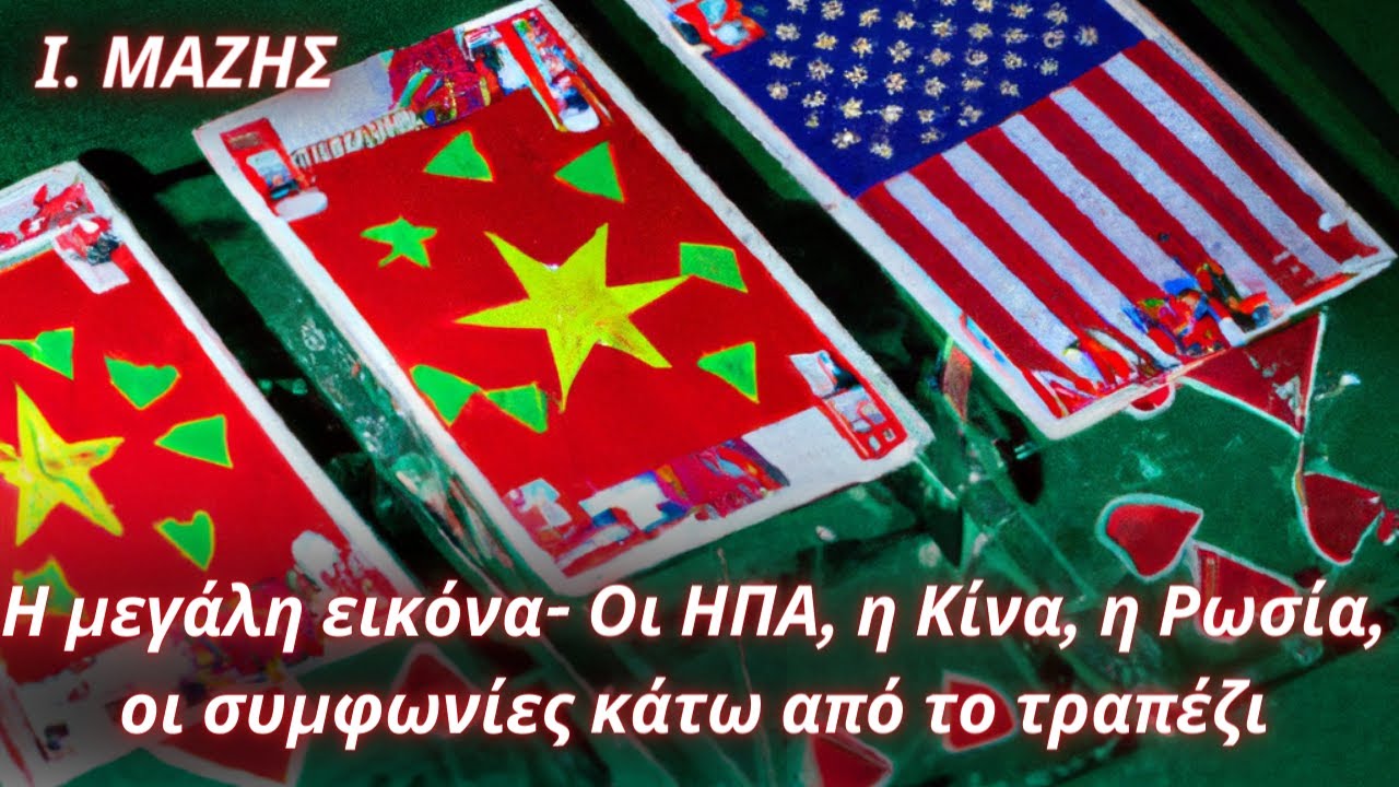 Ιωάννης Μάζης: Η μεγάλη εικόνα- Οι ΗΠΑ, η Κίνα, η Ρωσία, οι συμφωνίες ...