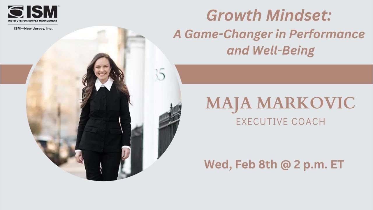 Growth Mindset: A Game-Changer in Performance and Well-Being - YouTube