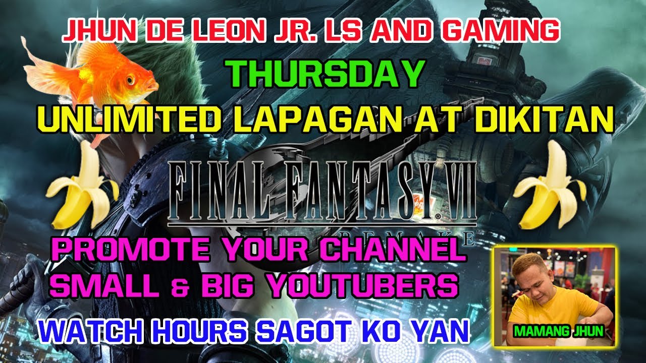 Jhun De Leon Jr. LS & Gaming | BG Live Stream Part 22 - YouTube