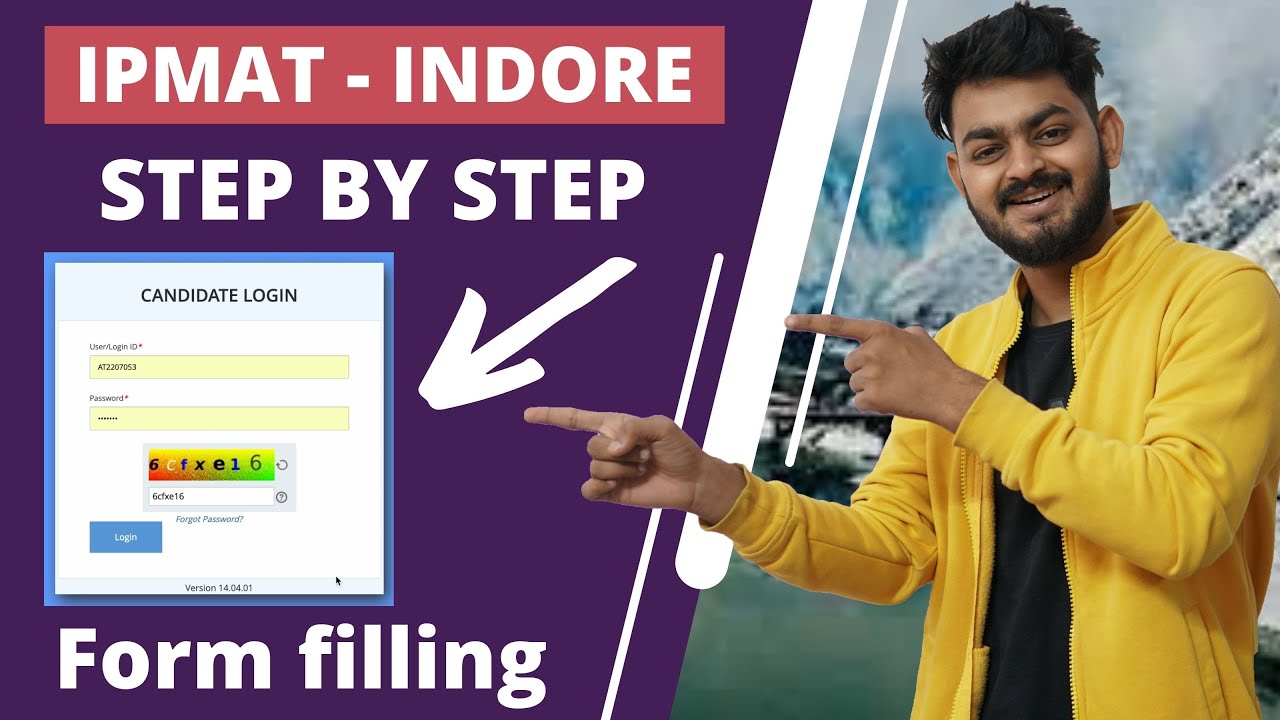 How to fill IIM Indore IPMAT registration form 2022 - STEP by STEP ...