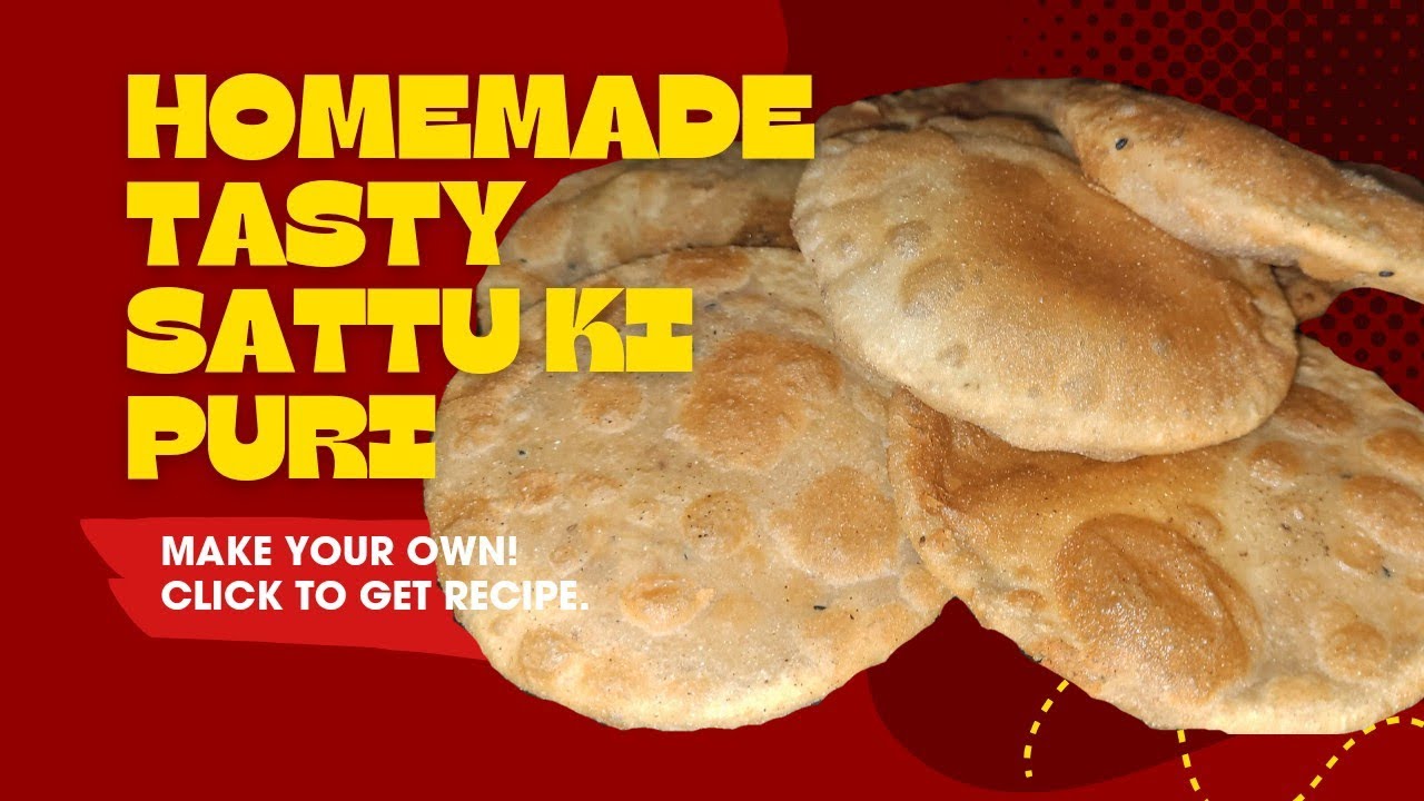 SATTUPURI / HOW TO MAKE SATTU KI PURI - YouTube