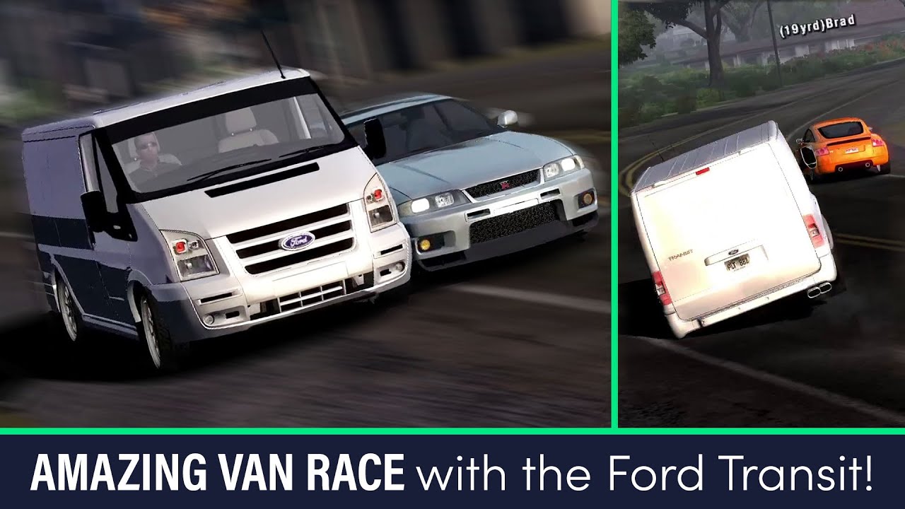 Amazing VAN RACE in a Ford Transit Super Sport - Test Drive Unlimited ...