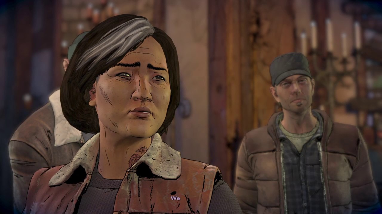 The Walking Dead: A New Frontier episode 3: staying with David - YouTube