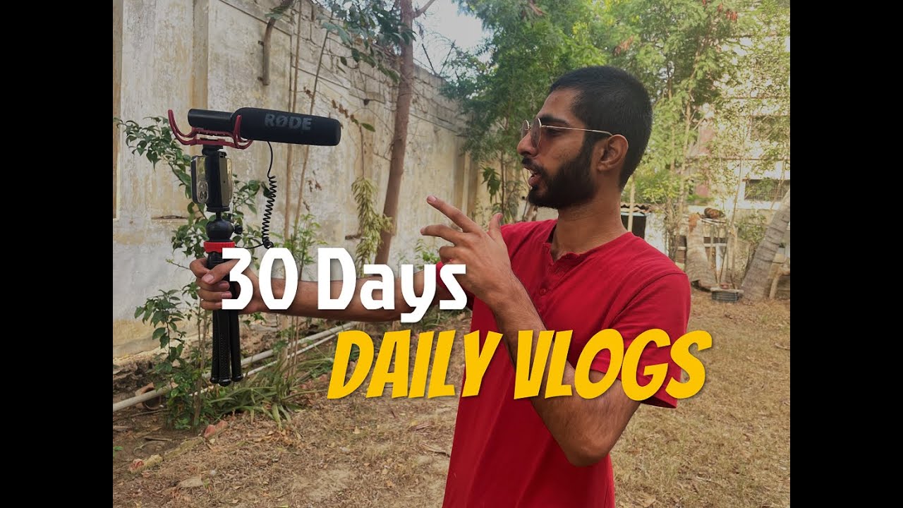 30 DAYS DAILY VLOGS CHALLENGE | Daily Vlog.00 - YouTube