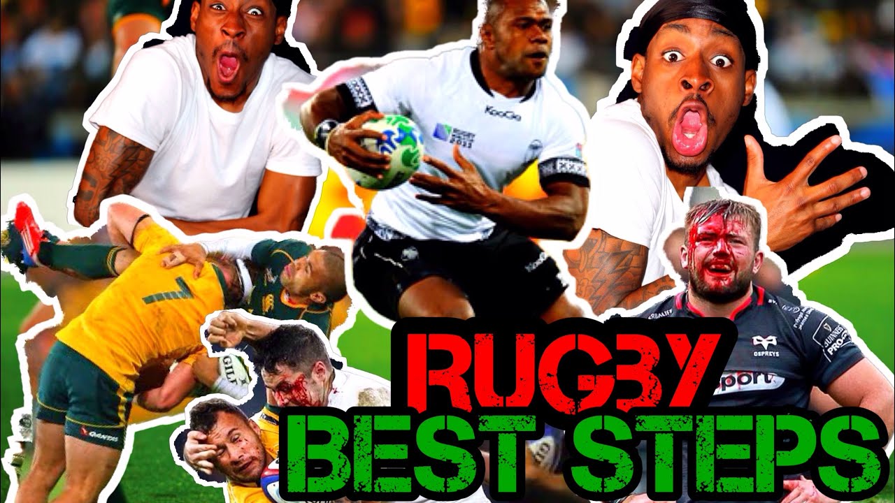 AMERICAN RUGBY FAN REACTS TO BEST JUKES AND STEPS | JUKESSSSSSSSSSSSS ...