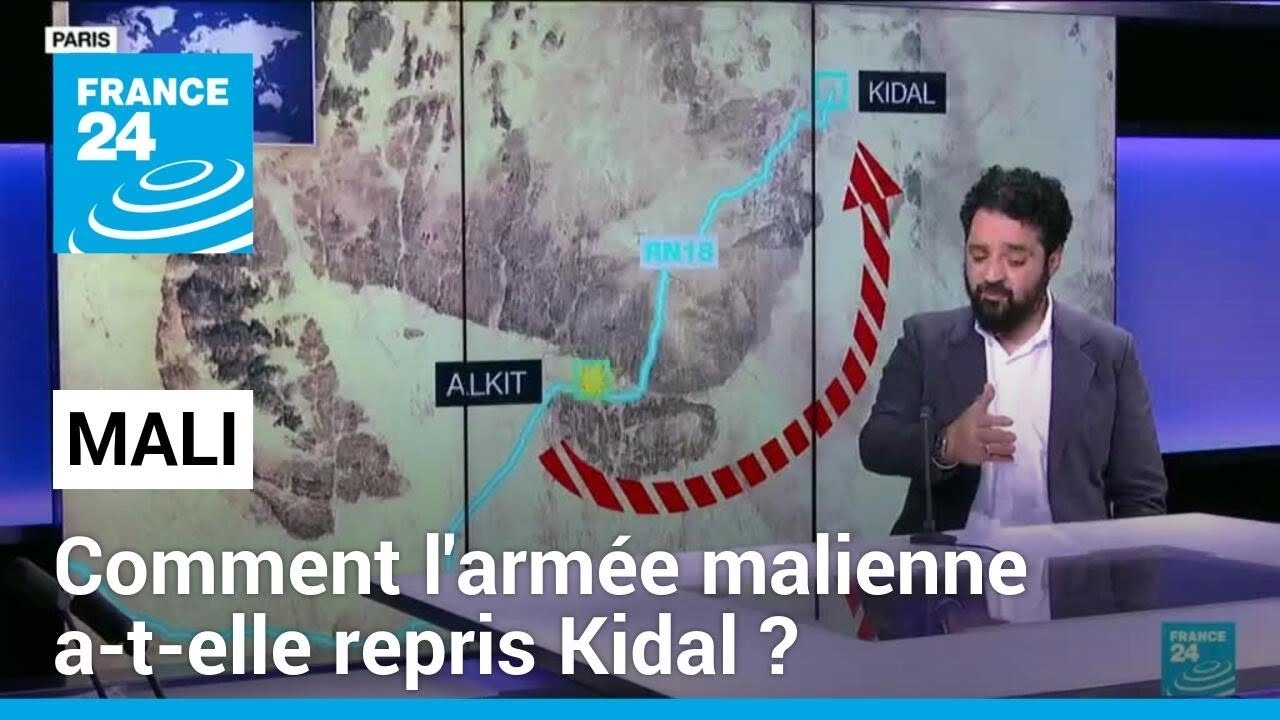 Comment l'armée malienne a-t-elle repris Kidal ? • FRANCE 24 - YouTube