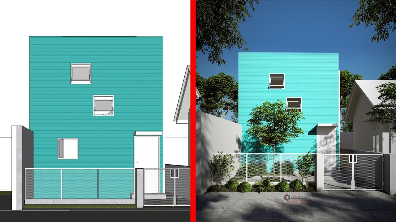 Lumion Realistic Rendering Tutorial | Lumion Exterior Render - YouTube