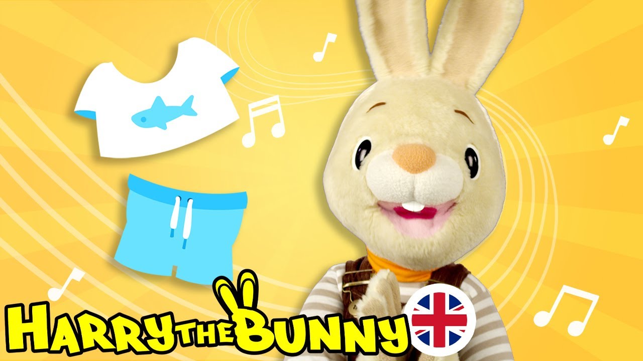 Baby Learning First Words w Harry the Bunny | Songs for Babies & More ...