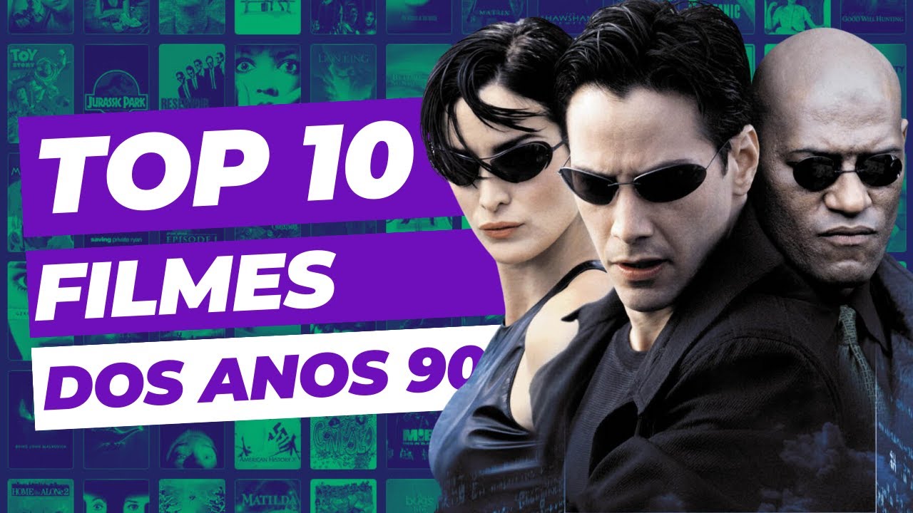 TOP 10 Filmes dos Anos 90 - YouTube