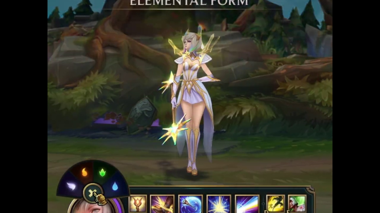 Elementalist Lux - Transformaciones - YouTube
