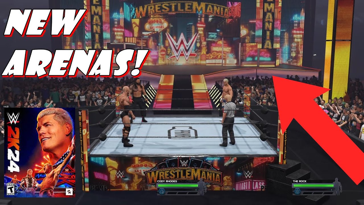 WWE 2K24 - How To Get New Arenas In WWE 2K24 (How To Get More Arenas In ...