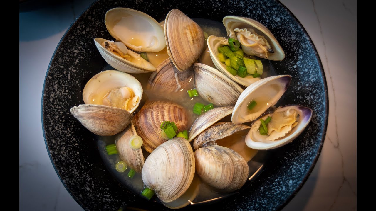 How to make Japanese Dashi, Miso Soup and Clams in Miso Broth with Chef ...