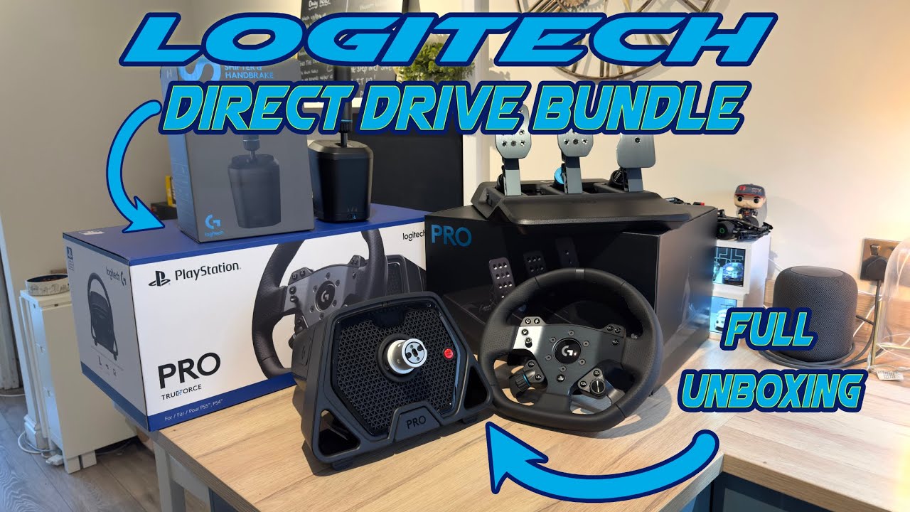 The Direct Drive Upgrade. Full Unboxing of the Logitech DD Pro! - YouTube