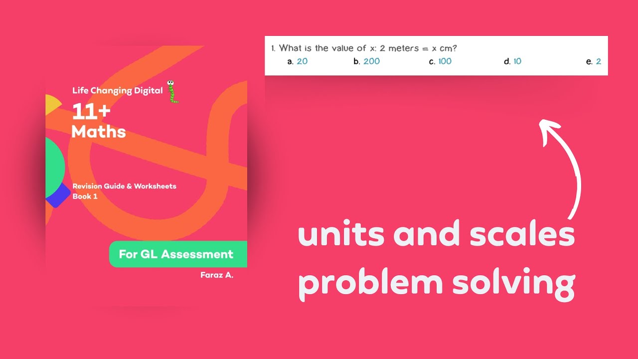 units and scales problem solving - YouTube