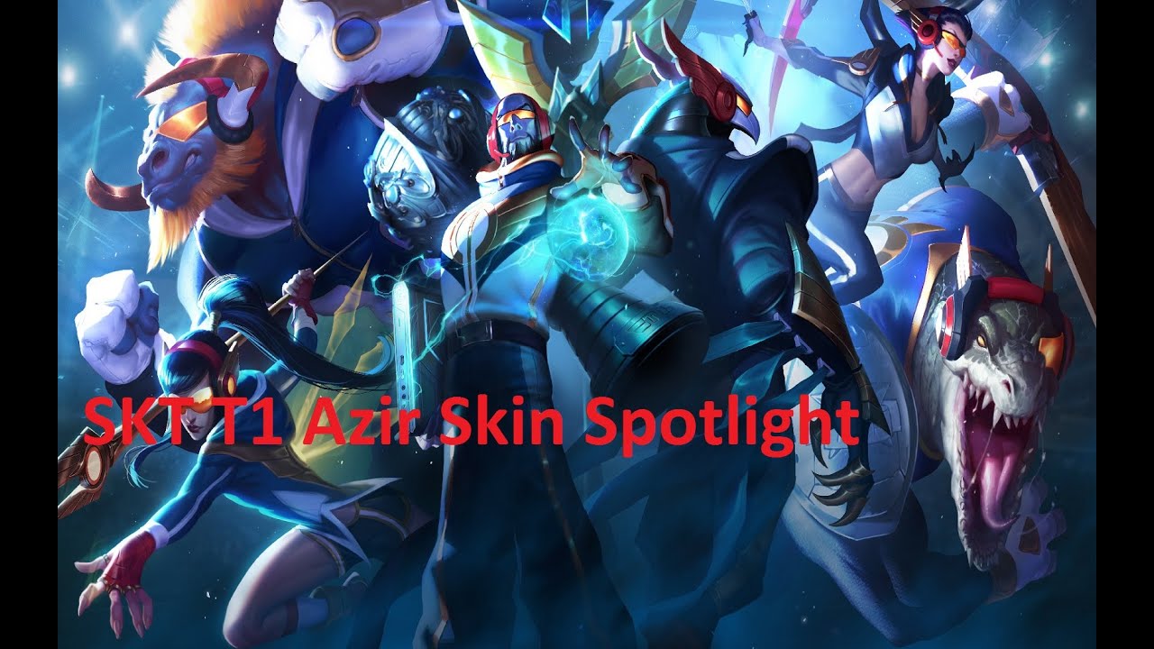 SKT T1 Azir Skin Spotlight | League of Legends PBE - YouTube
