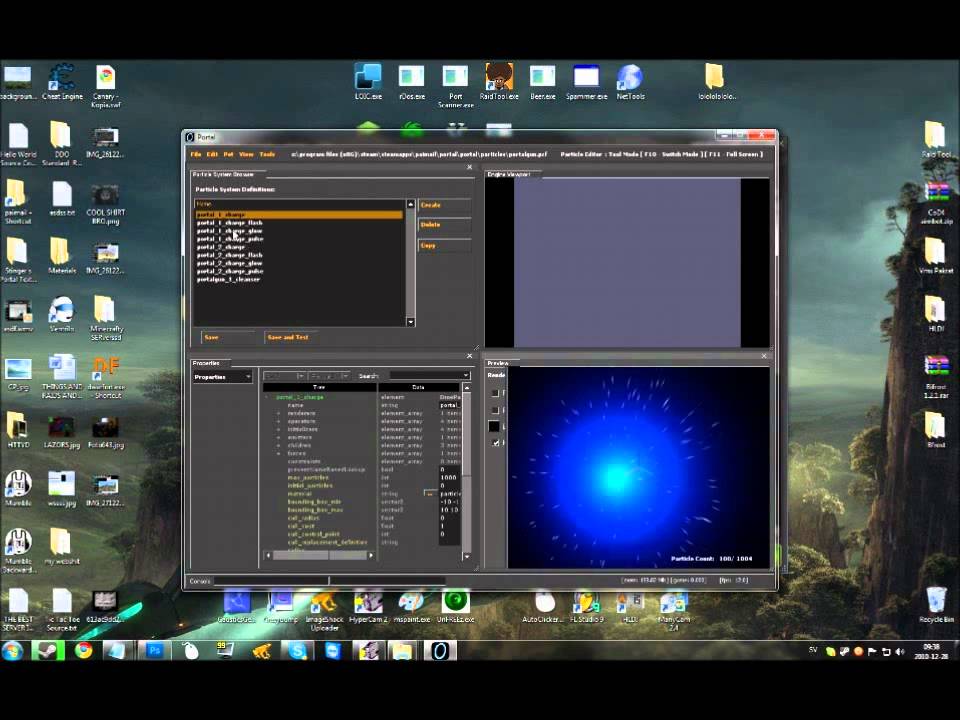 Stinger's Source Tutorials: Changing the colors of the portals portal tutorial: Part 1 - YouTube
