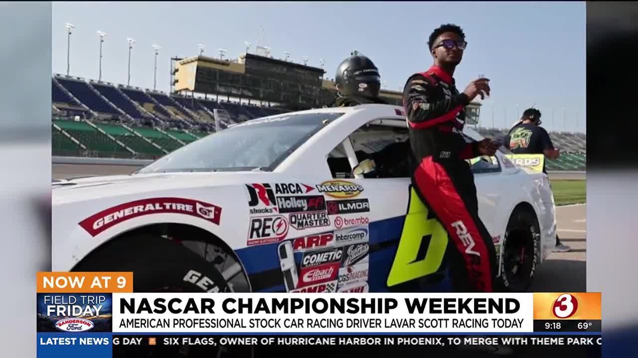 Driver Lavar Scott preparing for Friday race at NASCAR Championship ...