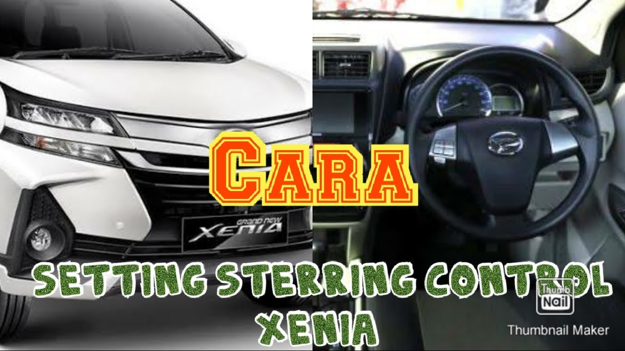 CARA setting steering control XENIA - YouTube