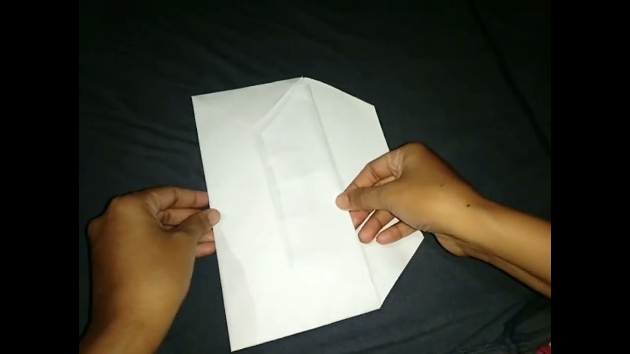 HOW TO FOLD A BUSINESS LETTER - YouTube