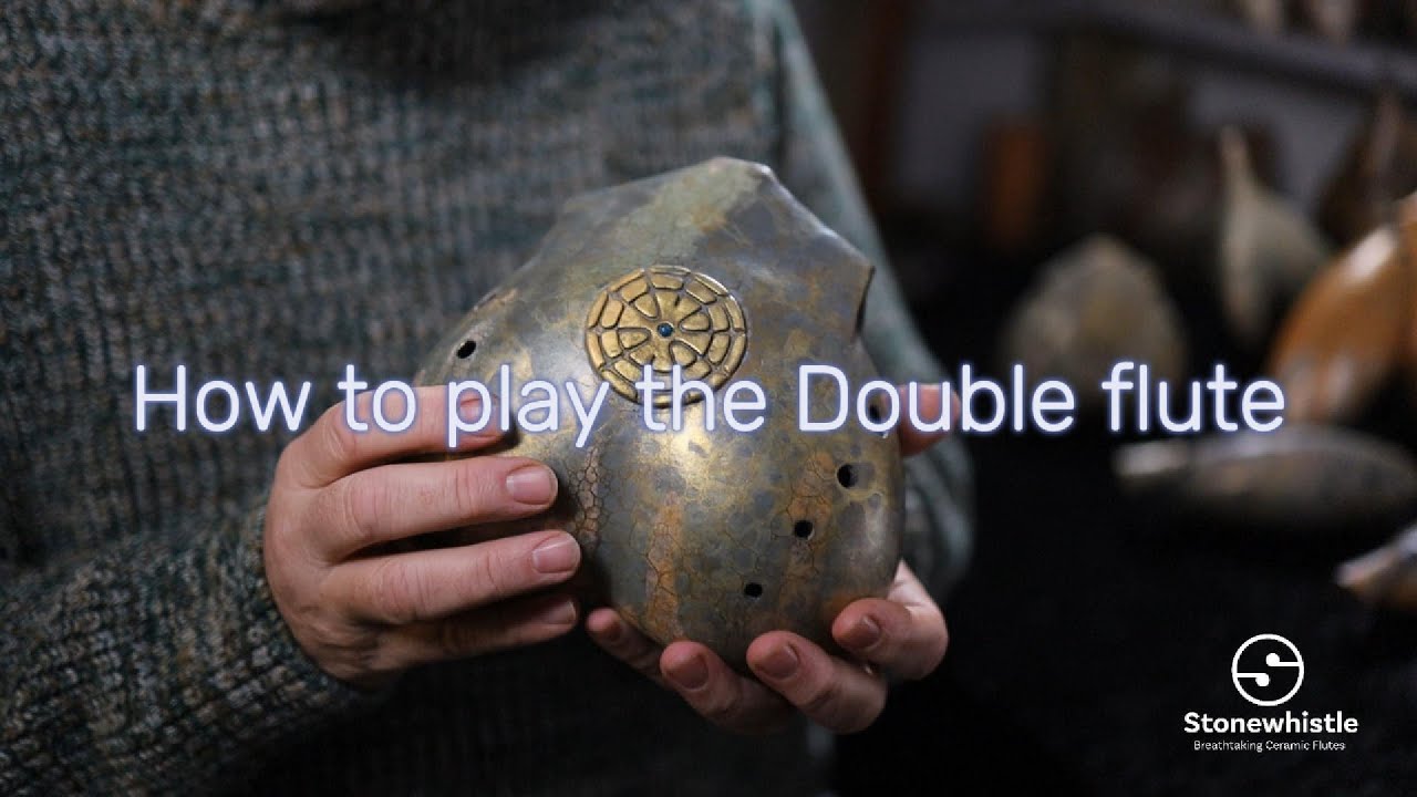 How to play the DOUBLE flute - Stonewhistle
