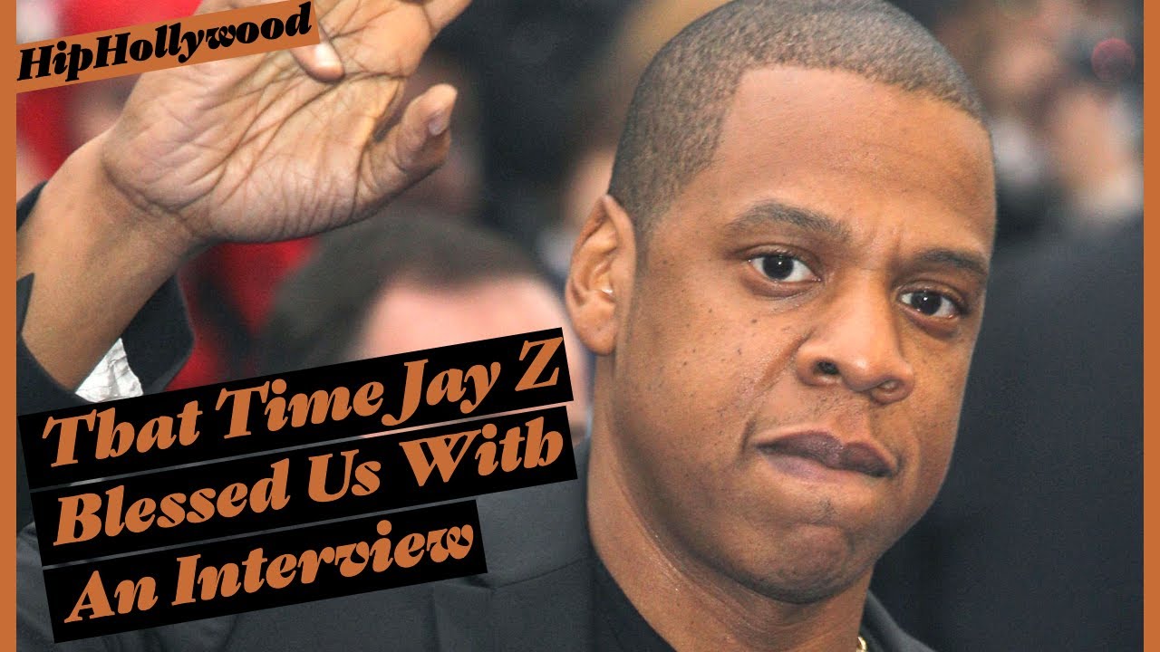 That Time Jay Z Blessed Us With An Interview - YouTube