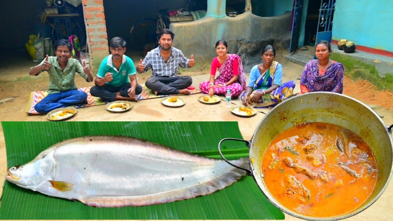 চন্দনের বাড়িতে পরিবারের সাথে জমিয়ে পিকনিক || Chitol fish recipe ...
