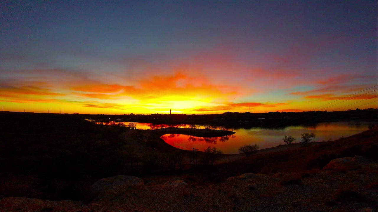 Buffalo Springs Lubbock Texas Sunset - Time Lapse - YouTube