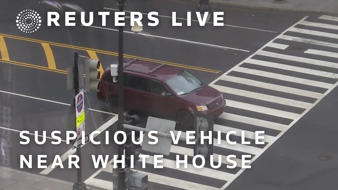 LIVE: Suspicious vehicle found near the White House - YouTube