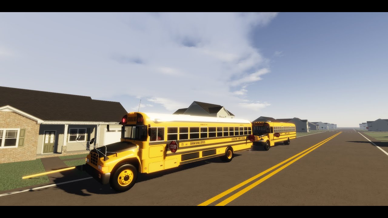 Roblox | School Bus Simulator 2022 Middletown - YouTube